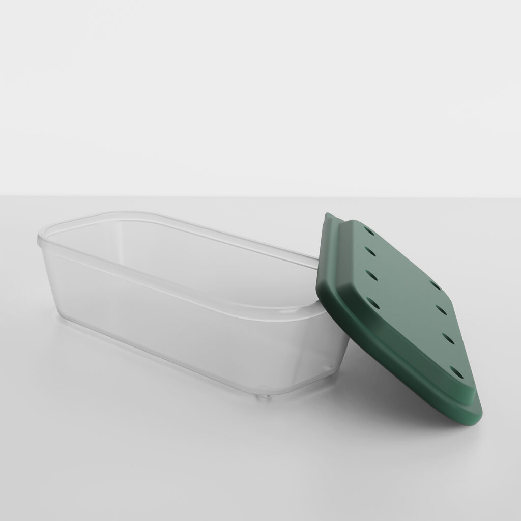 Deep rectangular dishes & tableware with lids | Unbreakable Re-uz