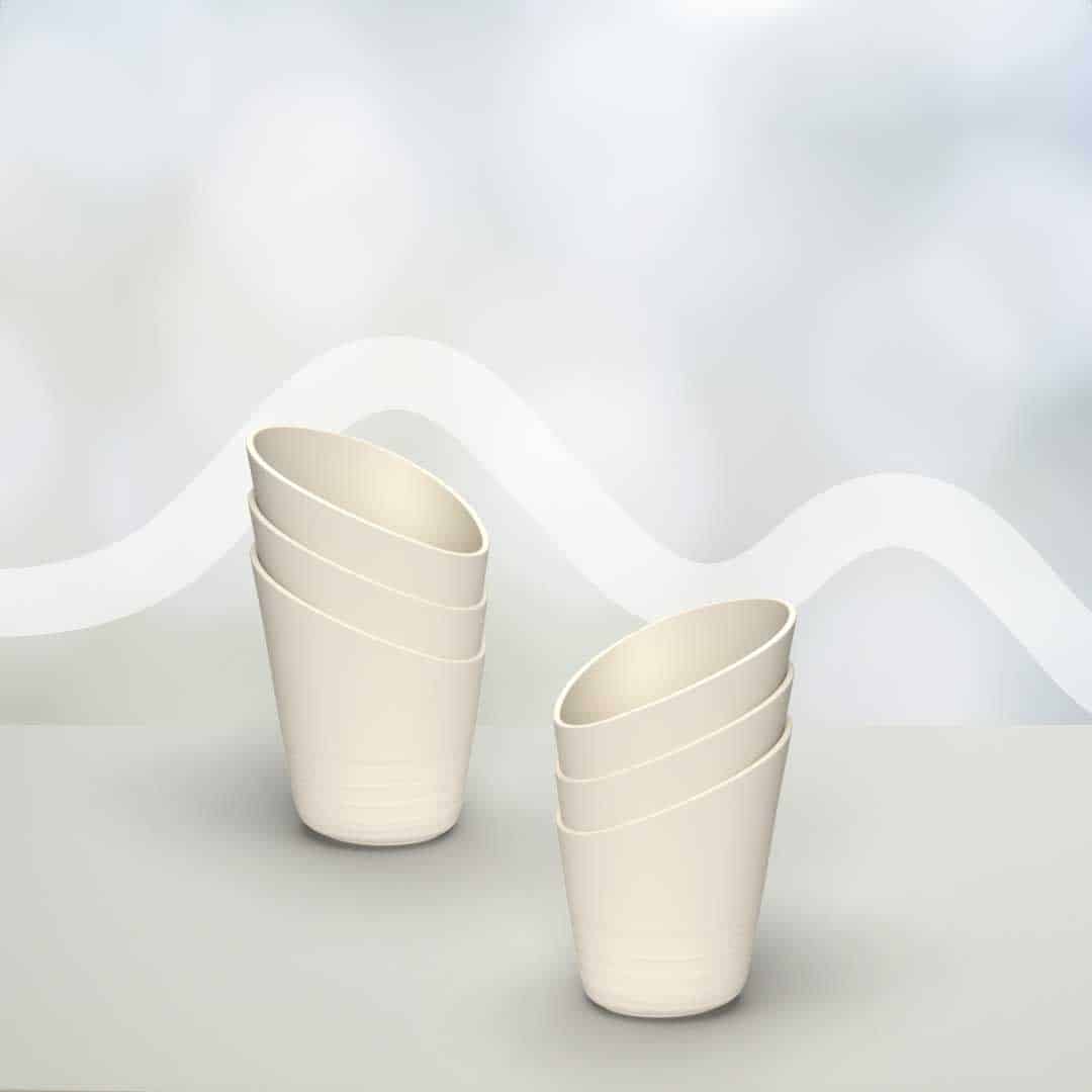 Cornet de frites réutilisable Re-uz ® - Contenant lavable pour frites